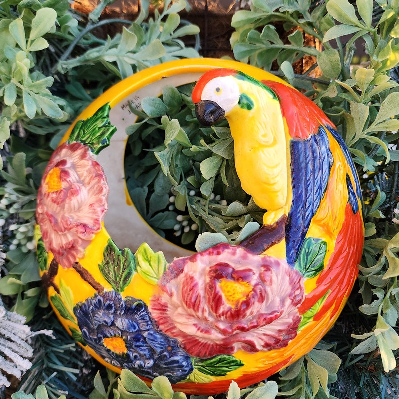 Hanging Parrot Pot - Etsy