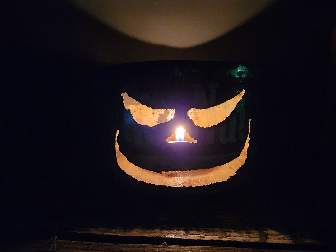 Vintage Butternut Coffee Tin Jack-o-lantern - Etsy