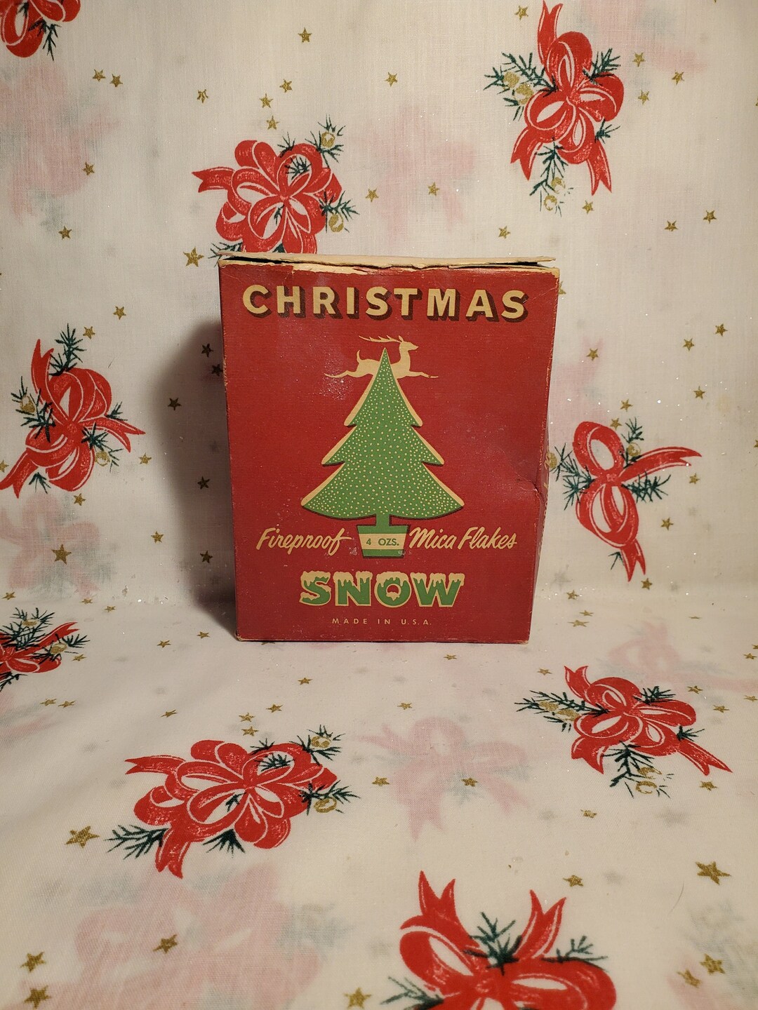 Vintage Box of Snow, USA - Etsy