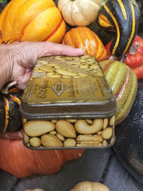 Vintage E.F. Kemp Salted Mixed Nuts Tin - Etsy
