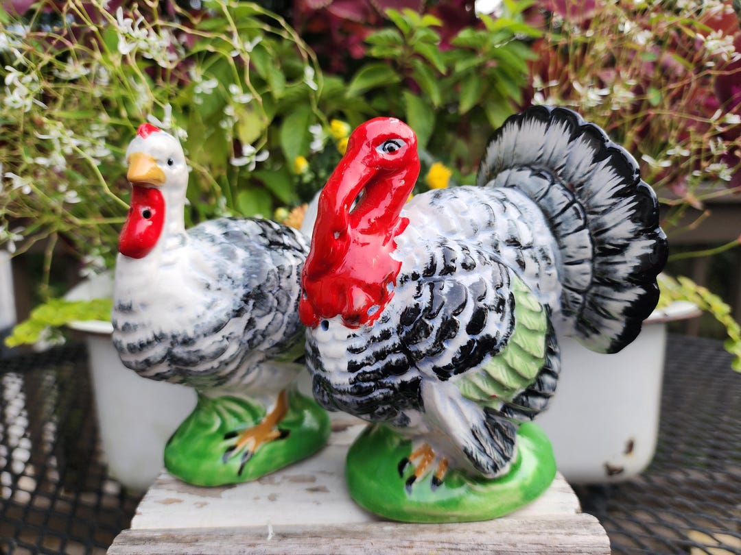 Vintage Turkey S&P Shaker Set, Japan, Range Shaker Size - Etsy