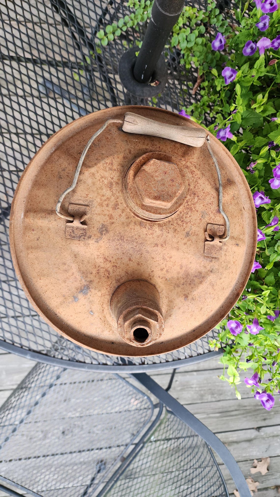 Vintage Halloween Gas Can Jack-o-lantern, Luminary, Upcycle, Repurposed ...