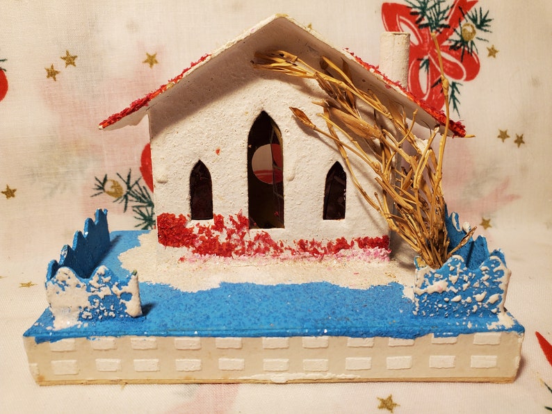 Vintage Putz Home, Marked Japan - Etsy