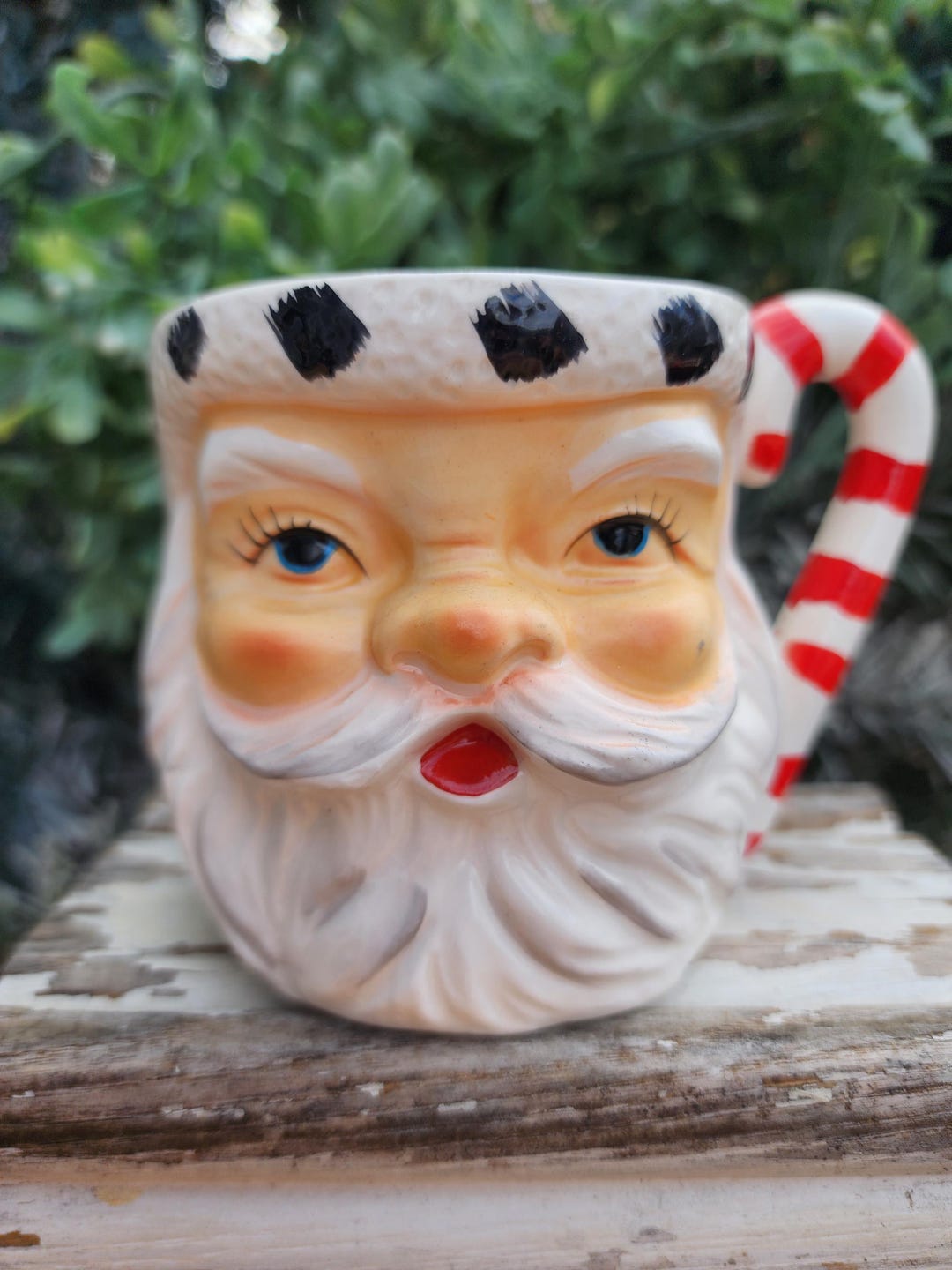 Vintage Christmas Santa & Mrs. Claus Mug, Lefton, Double-sided Mug - Etsy
