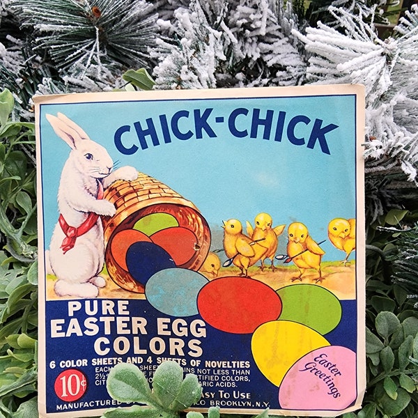 Vintage Easter Chick - Etsy