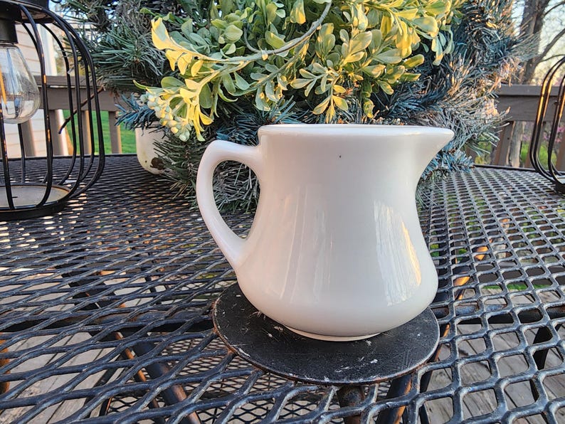 Vintage Geneva Creamer, White - Etsy