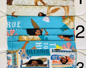 Moana Face Mask - Etsy