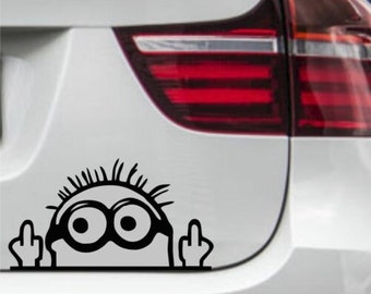 Minion Middle Finger Svg - Etsy