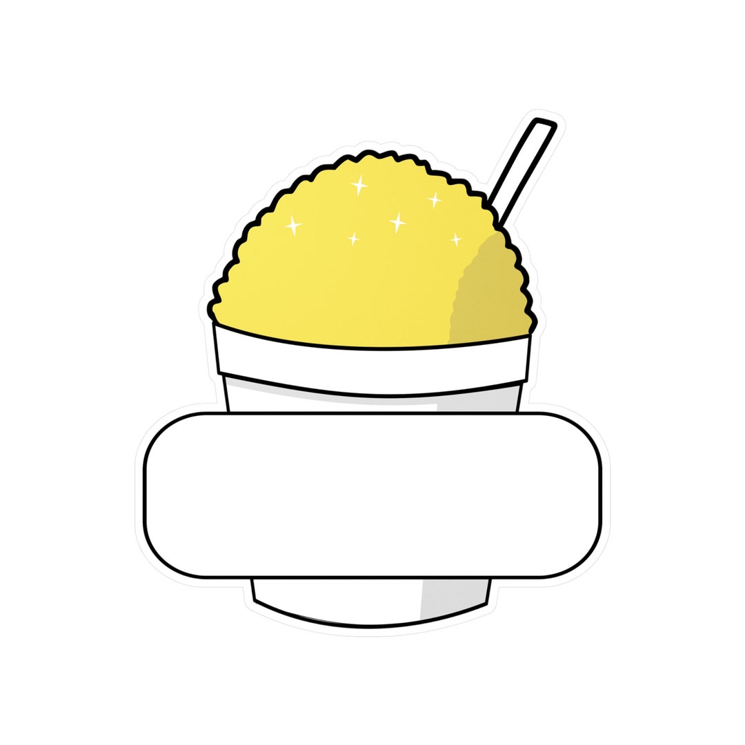 Snow Cone Shack Flavor Stickers for Shave Ice Menu, Concession Stand ...