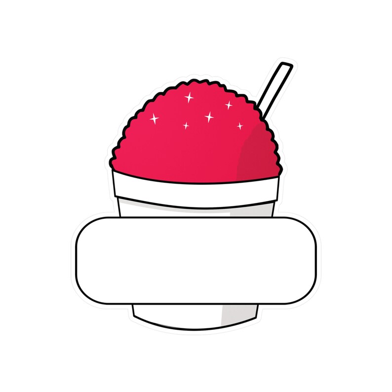 Snow Cone Shack Flavor Stickers for Shave Ice Menu, Concession Stand ...