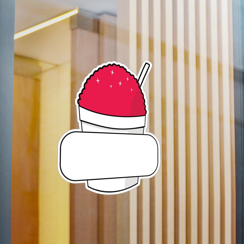 Snow Cone Shack Flavor Stickers for Shave Ice Menu, Concession Stand ...