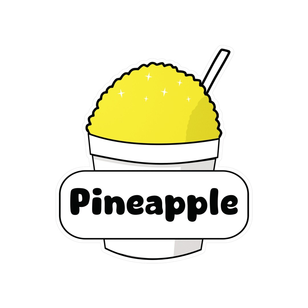 Snow Cone Shack Flavor Stickers for Shave Ice Menu, Concession Stand ...