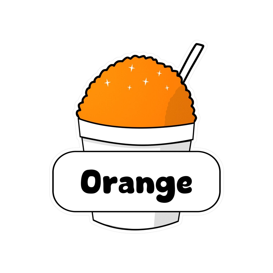 Snow Cone Shack Flavor Stickers for Shave Ice Menu, Concession Stand ...