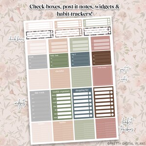 Everyday Digital Stickers Goodnotes Neutral Functional Stickers Planner ...