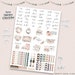 Everyday Digital Stickers Goodnotes Neutral Functional - Etsy