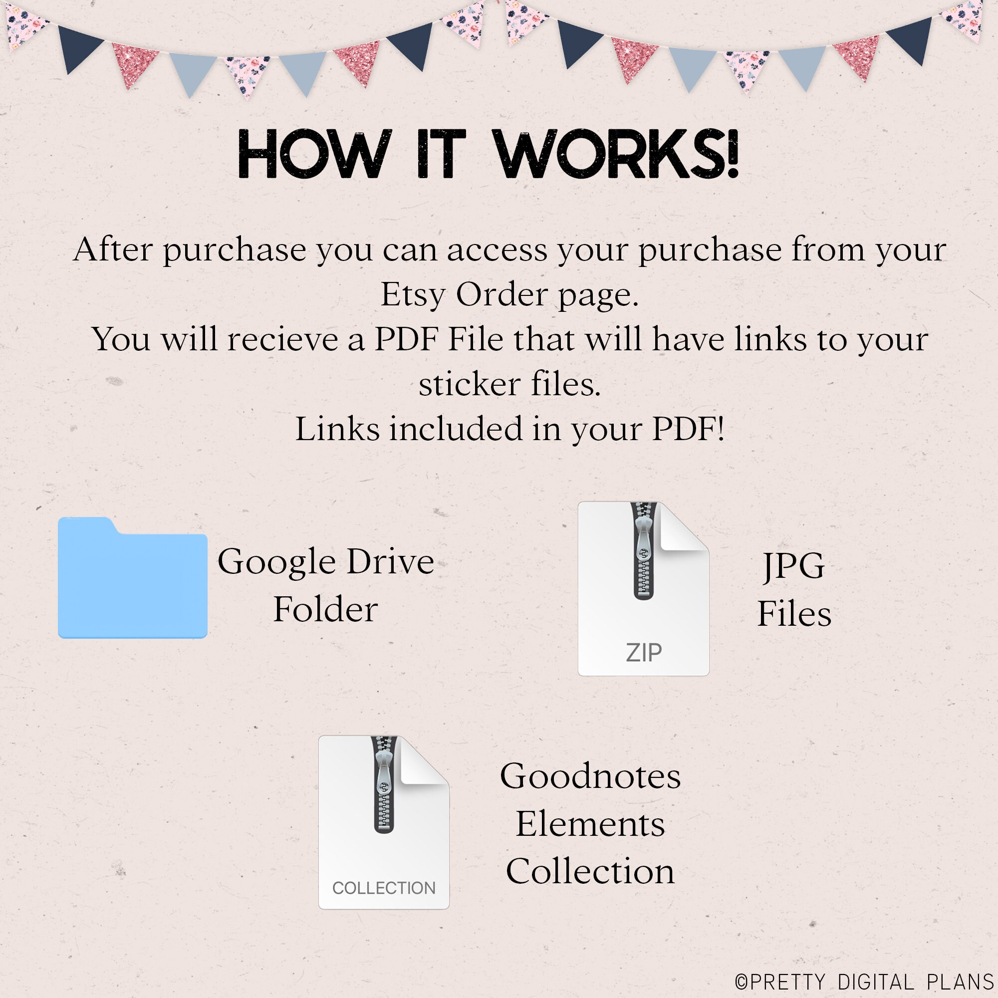 14 Winter Floral Digital Notebook Cover Goodnotes Elements Collection ...