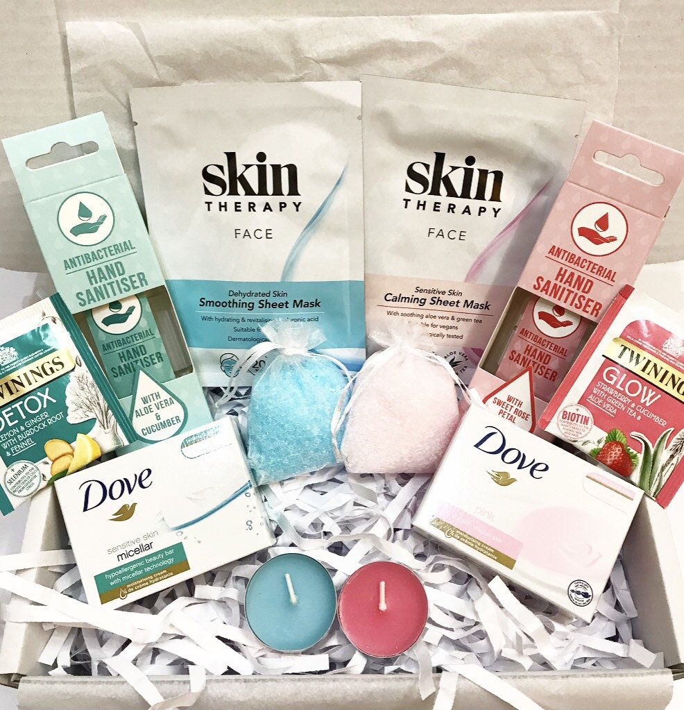 Luxury Couples Hamper His and Hers Pamper Spa Kit Box New Parents Date ...