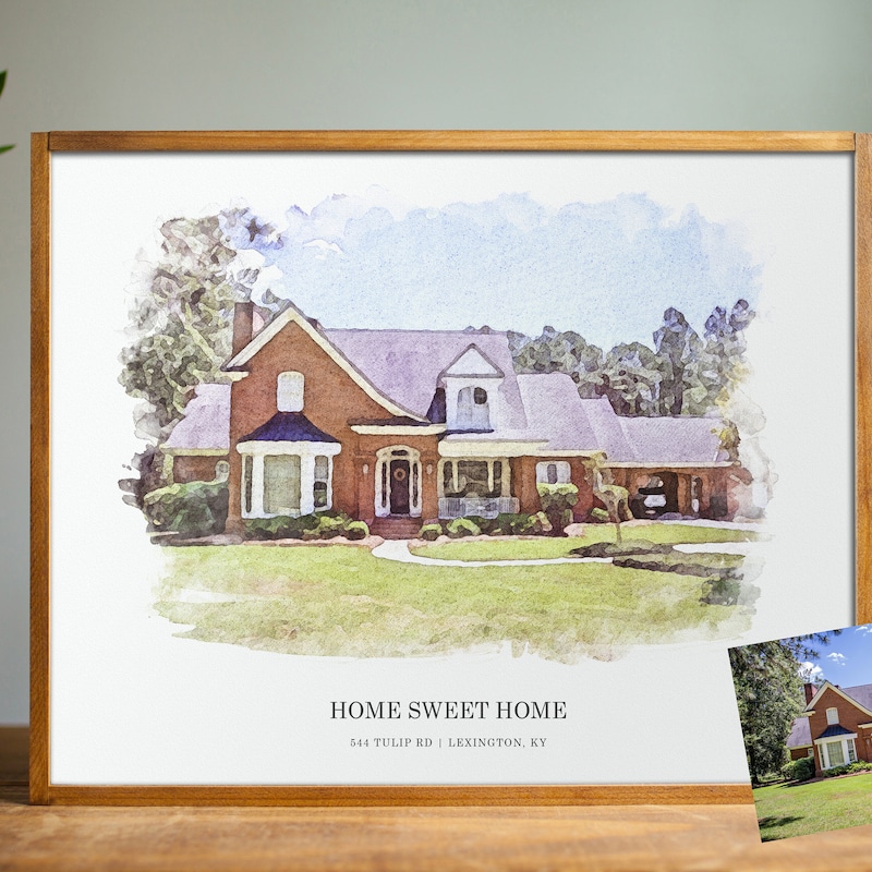 House Painting From Photo - Etsy