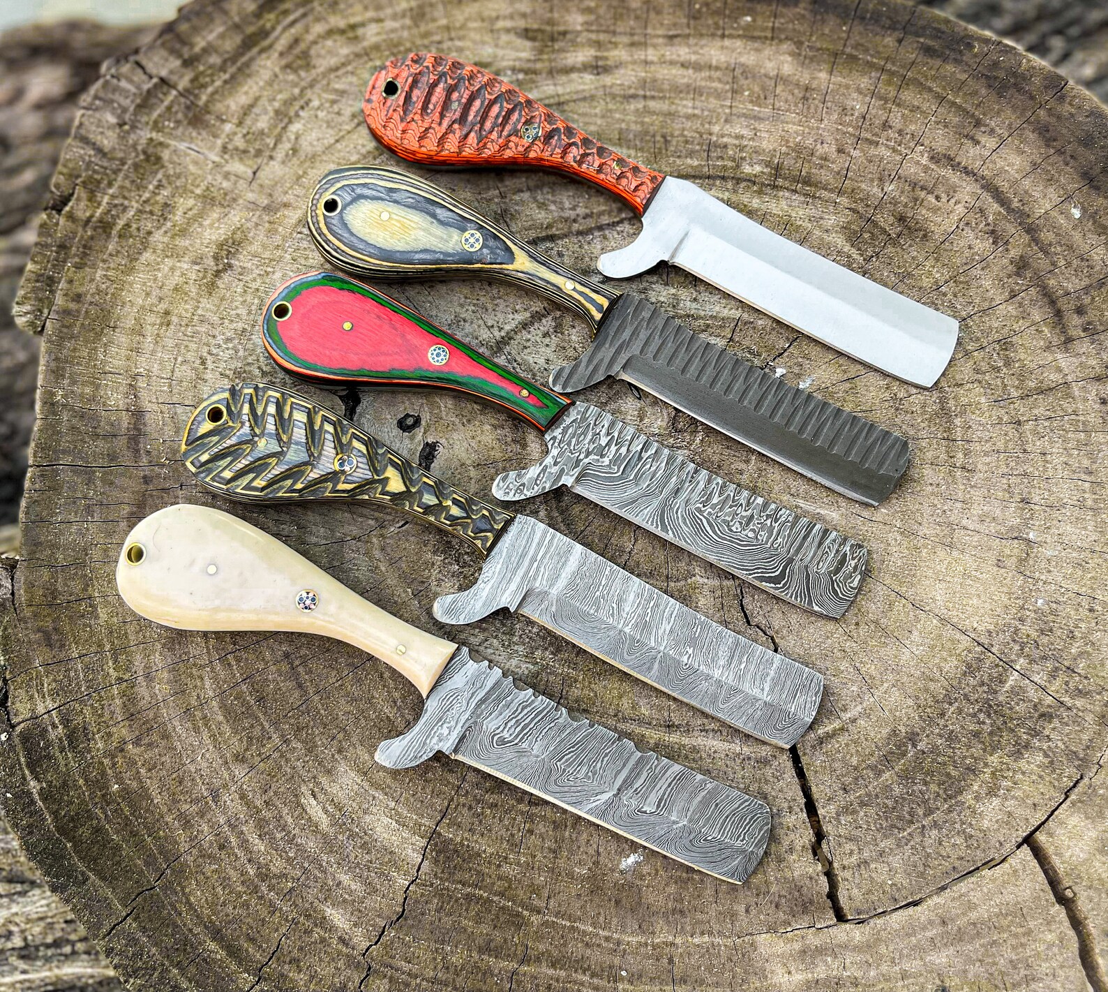 Bull Cutter Knife With Optional Blade Material Comes With - Etsy