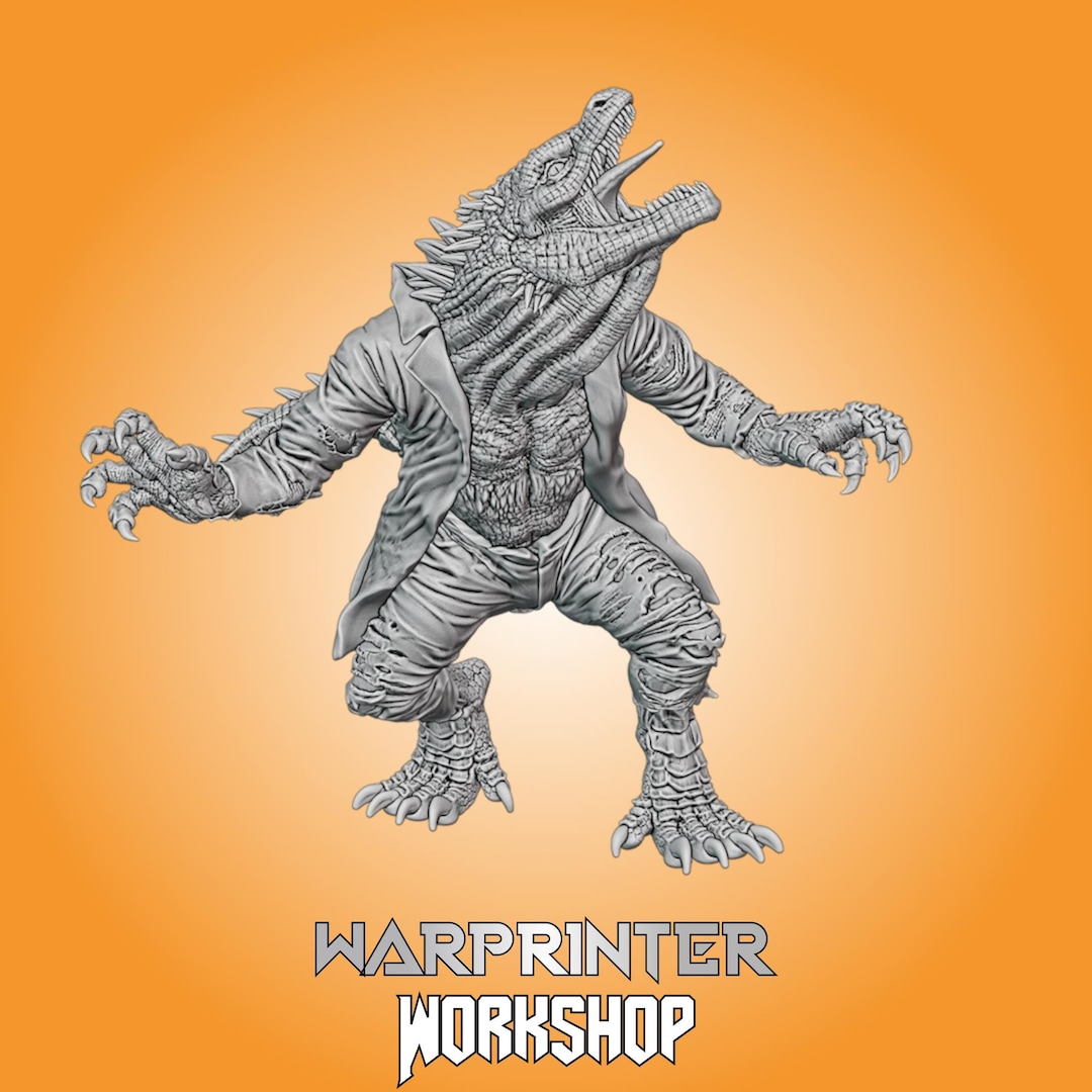 Lizard Spiderman 2 Video Game fan Art Sculpted by Trident Studio crisis ...