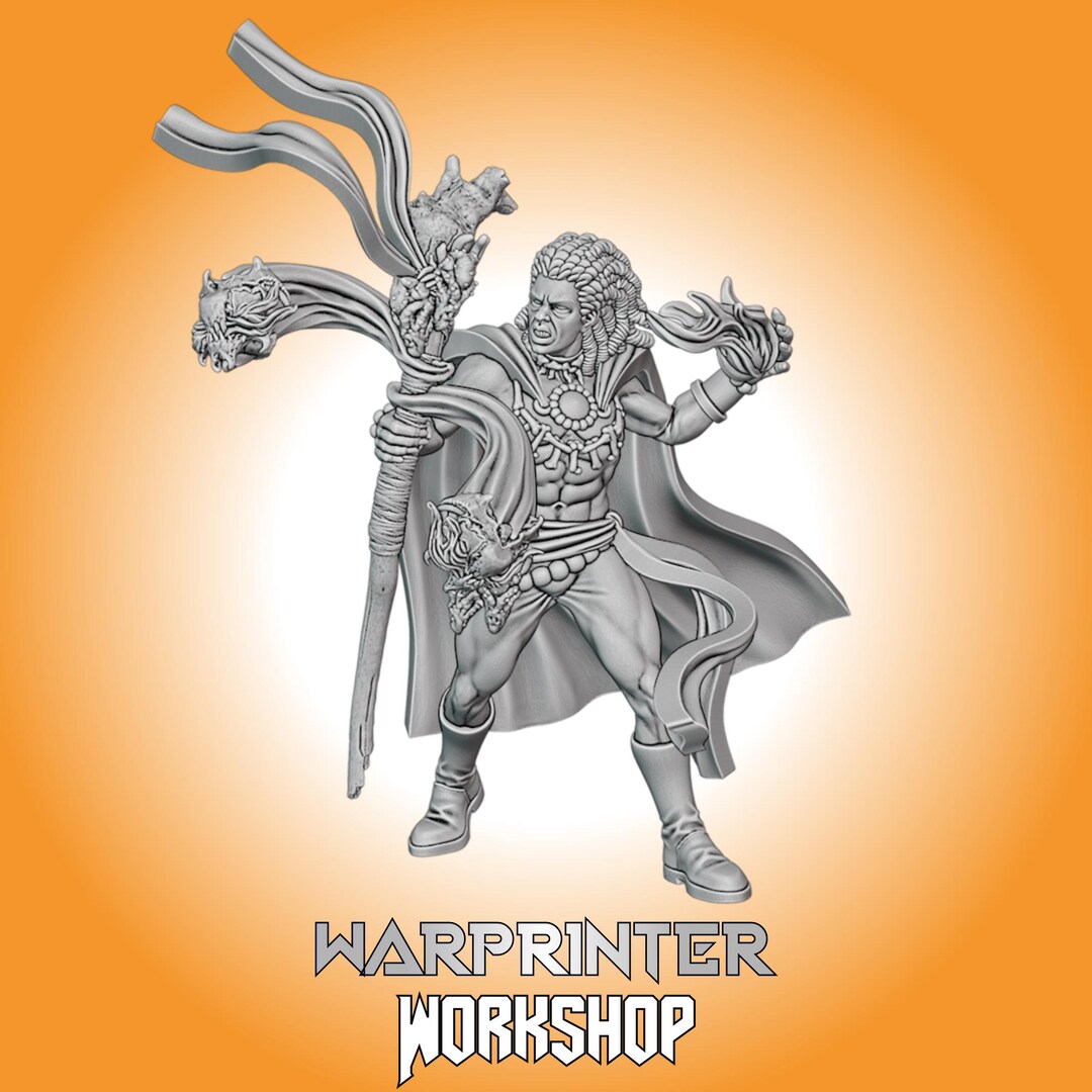 Doctor Voodoo A (fan Art Sculpted by Trident Studio) (crisis Protocol ...