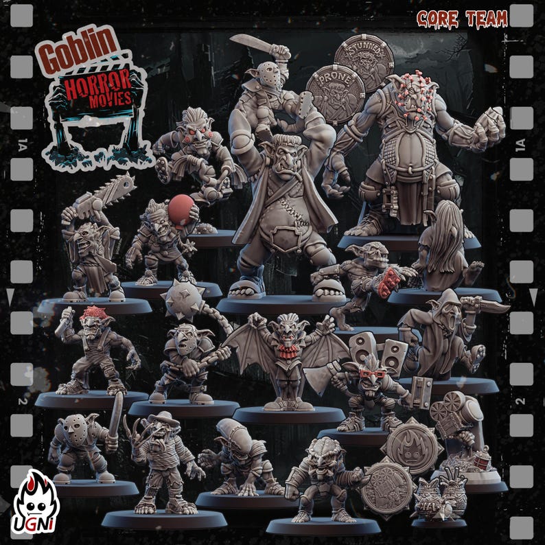Horror Movie Villains - Goblins - Fantasy Football Miniatures – UGNI ...