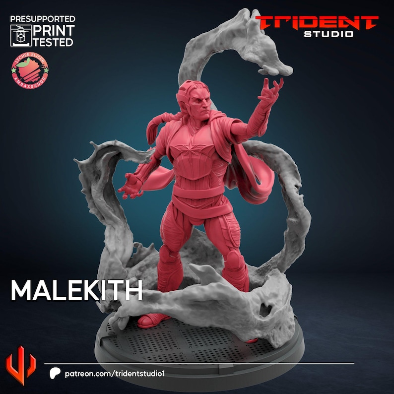 Malekith (fan Art Sculpted by Trident Studio) (crisis Protocol Proxy ...