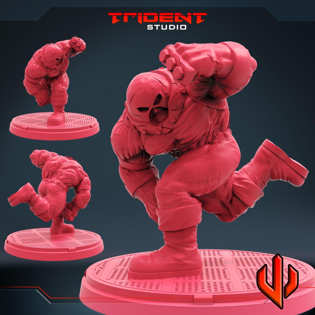 Juggernaut A (fan Art Sculpted by Trident Studio) (crisis Protocol Proxy/alternative) - Etsy