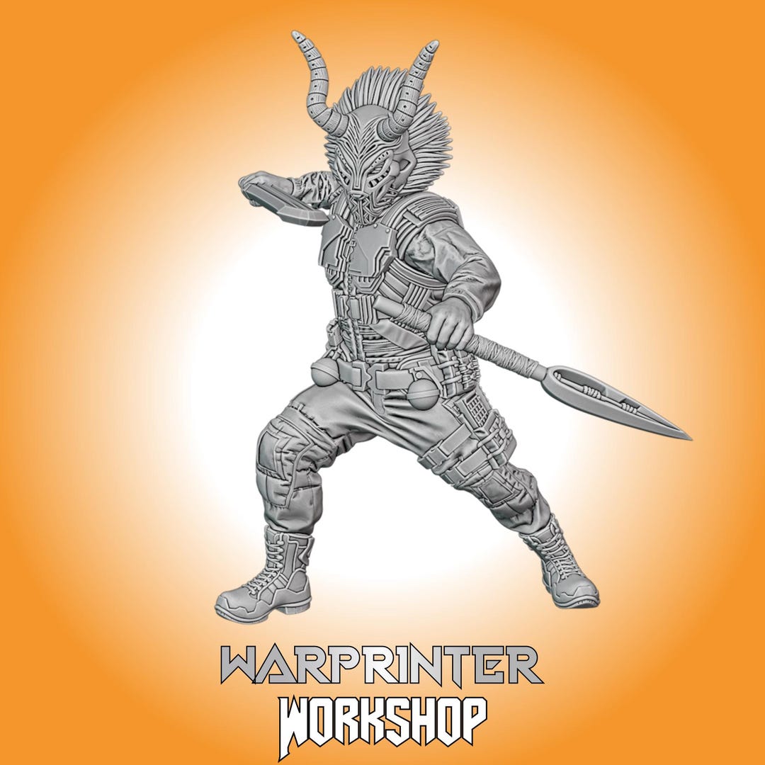 Killmonger B (fan Art Sculpted by Trident Studio) (crisis Protocol ...
