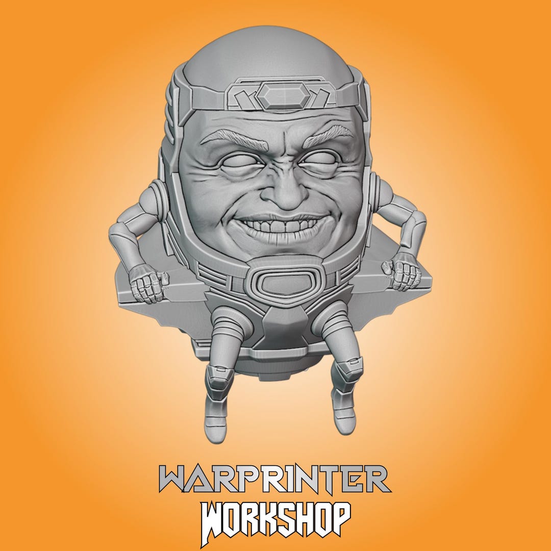 M.O.D.O.K. (fan Art Sculpted by Trident Studio) (crisis Protocol Proxy ...