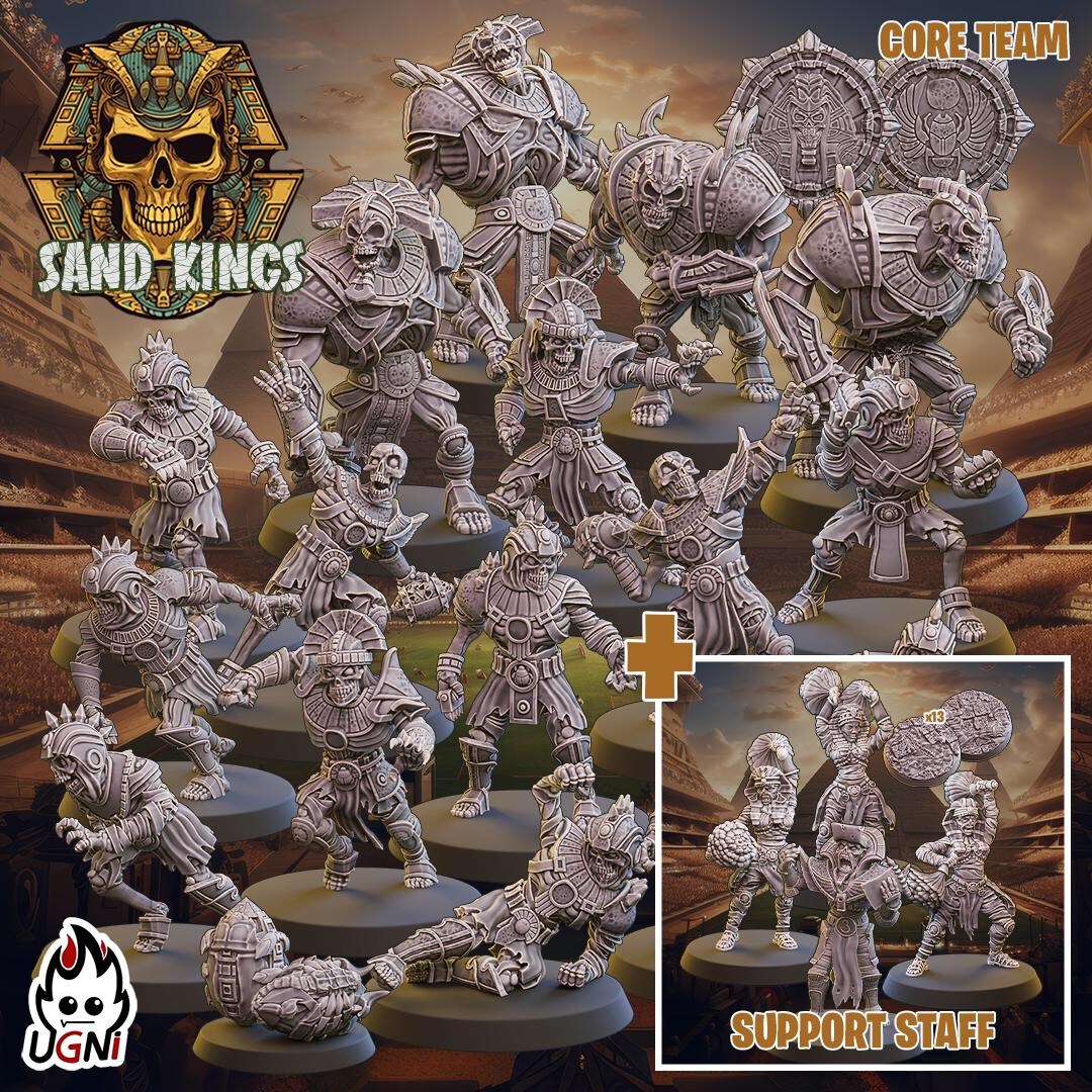 Sand Kings Expanded - Undeads - Fantasy Football Miniatures – UGNI ...