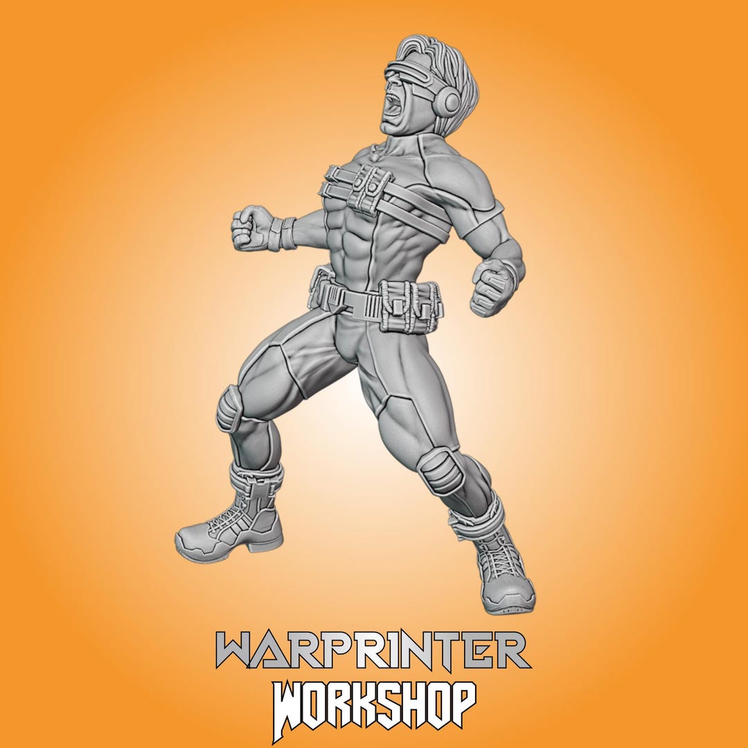 Cyclops B (fan Art Sculpted by Trident Studio) (crisis Protocol Proxy ...