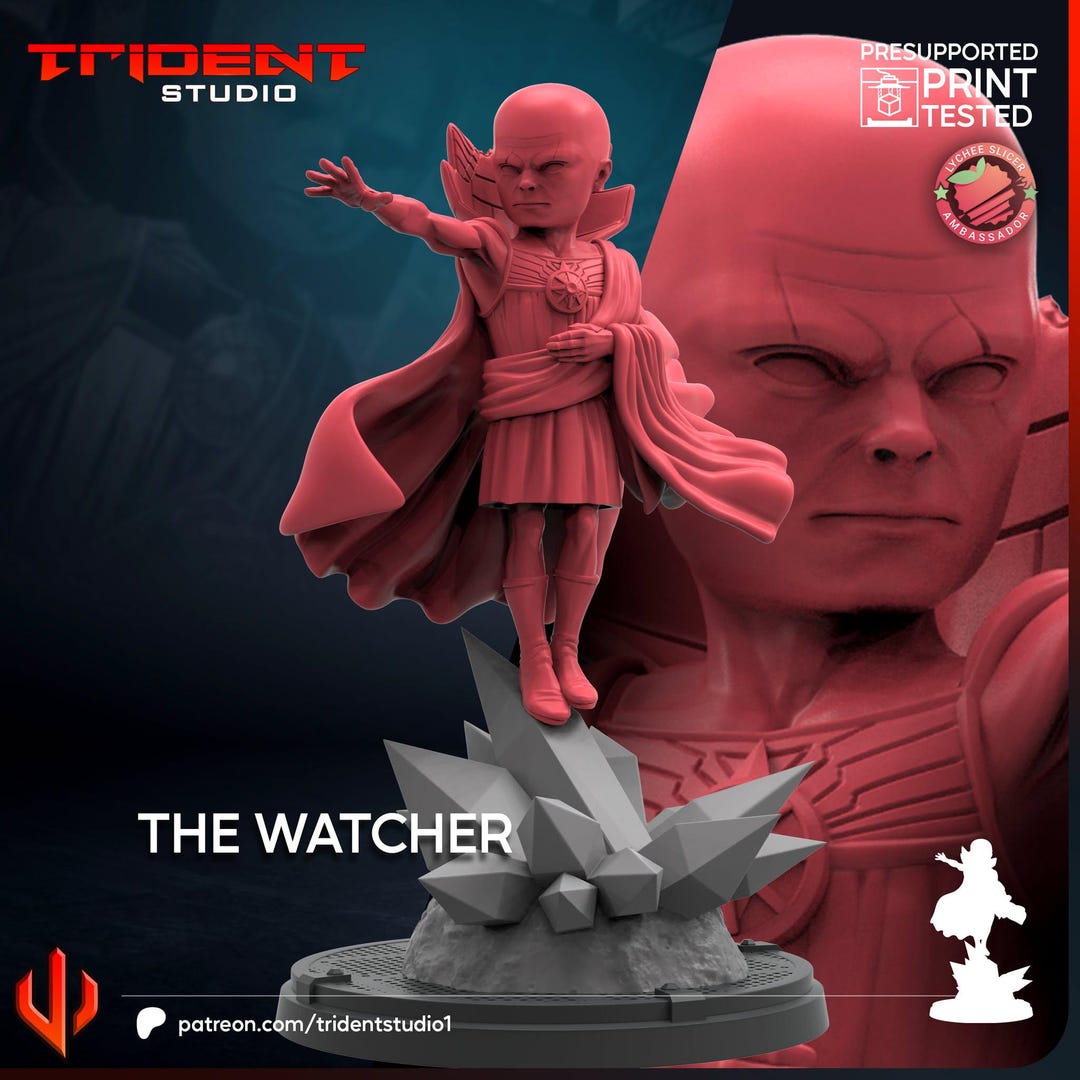 The Watcher (fan Art Sculpted by Trident Studio) (crisis Protocol Proxy ...