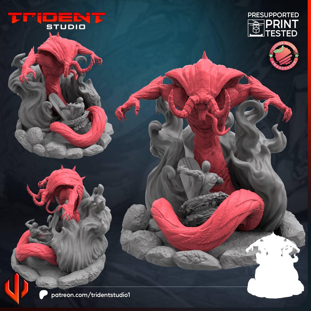 Mephisto Hell Lord (fan Art Sculpted by Trident Studio) (crisis ...