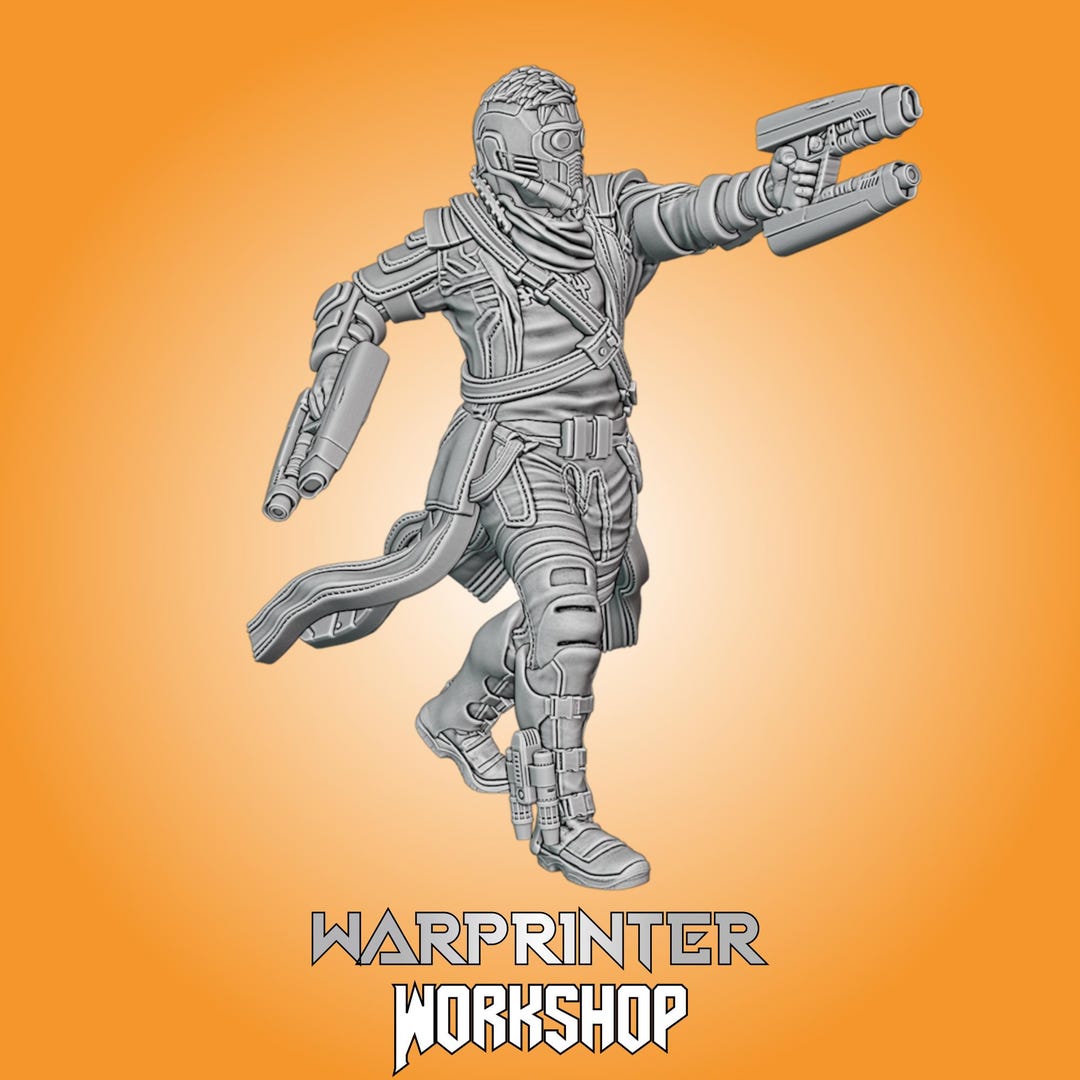 Star-lord B (fan Art Sculpted by Trident Studio) (crisis Protocol Proxy ...