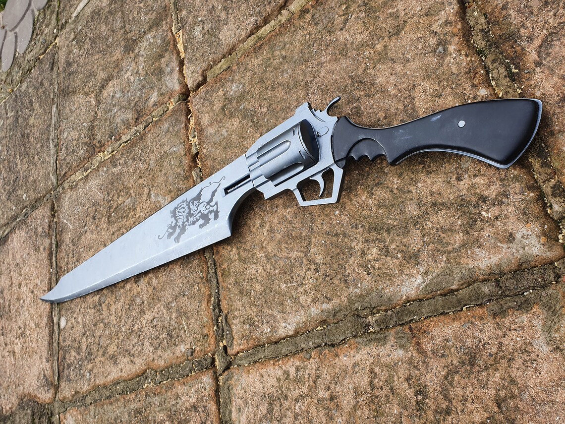 Gunblade Revolver 3D Print Files | Etsy