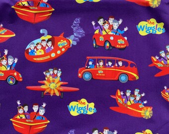 Wiggles Fabric - Etsy