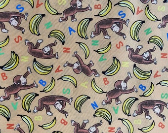 Curious George Fabric - Etsy