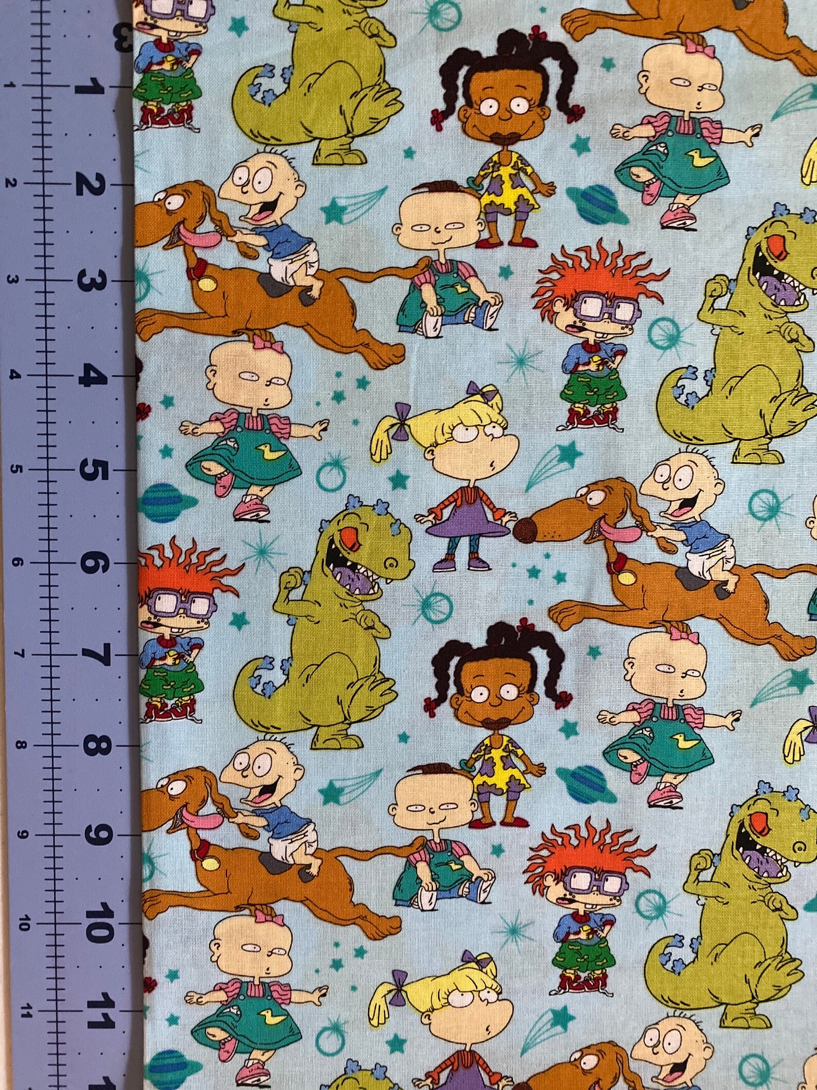 Rugrats 100% Cotton Fabric 18 X 21 Fat Quarter - Etsy