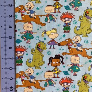 Rugrats 100% Cotton Fabric 18” X 21” Fat Quarter - Etsy