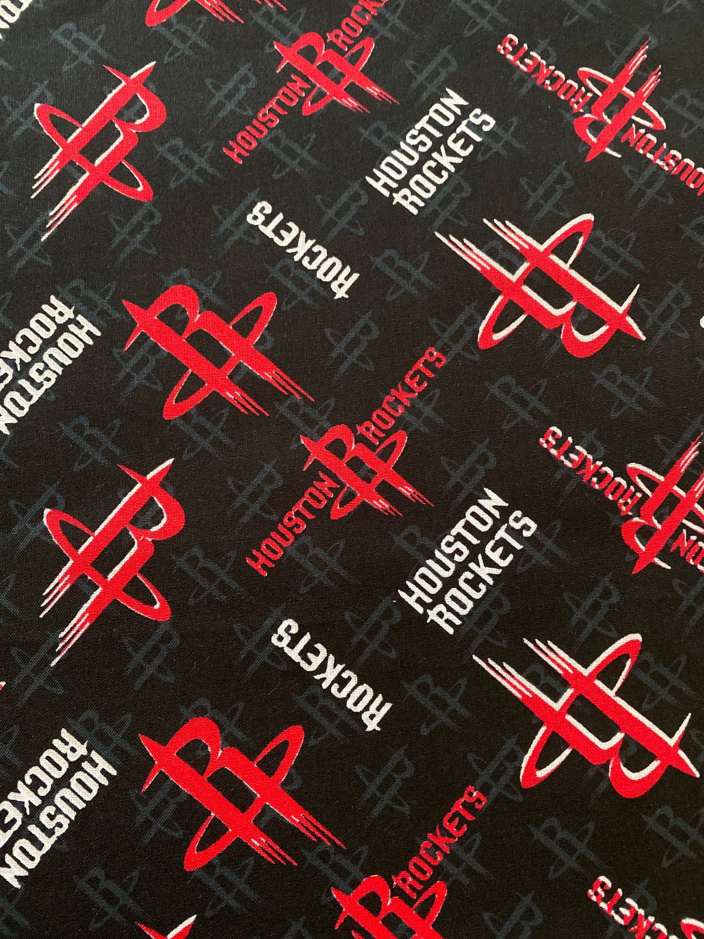 Houston Rockets Cotton Fabric Fat Quarter - Etsy
