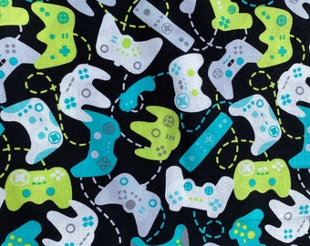 8-bit Fabric 8-bit Dark Green Pixels 3/4ths of an Inch by Joyfulrose ...