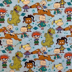 Rugrats 100% Cotton Fabric 18” X 21” Fat Quarter - Etsy