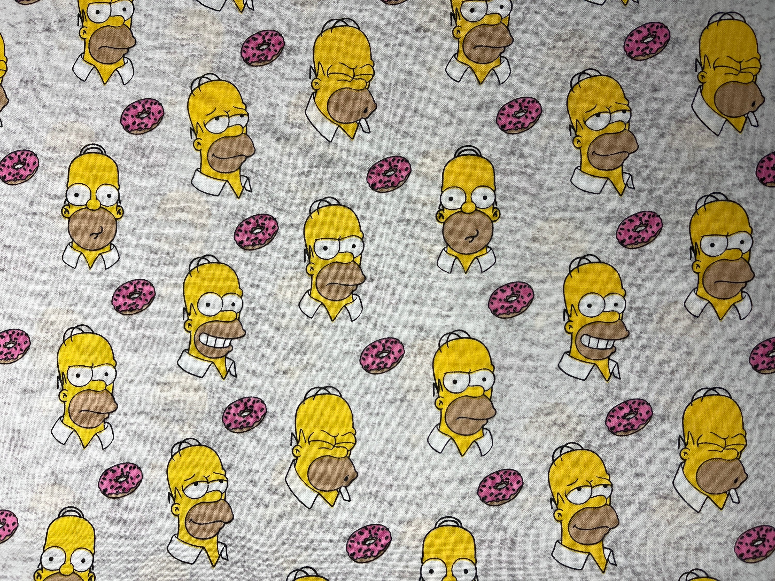 The Simpsons Cotton Fabric 18” X 21” Fat Quarter - Etsy