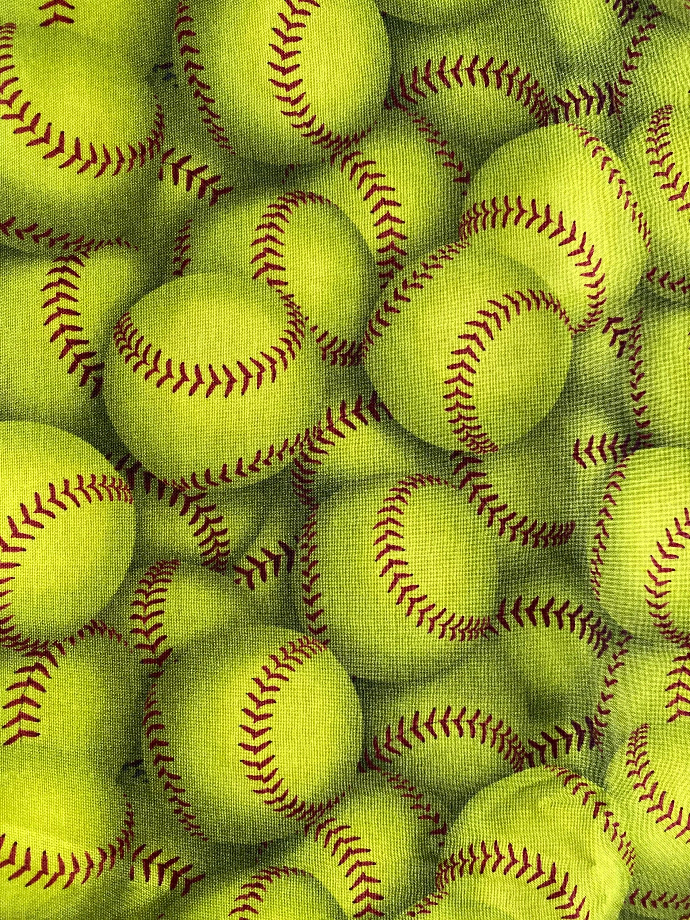 Softball Fleece Fabric