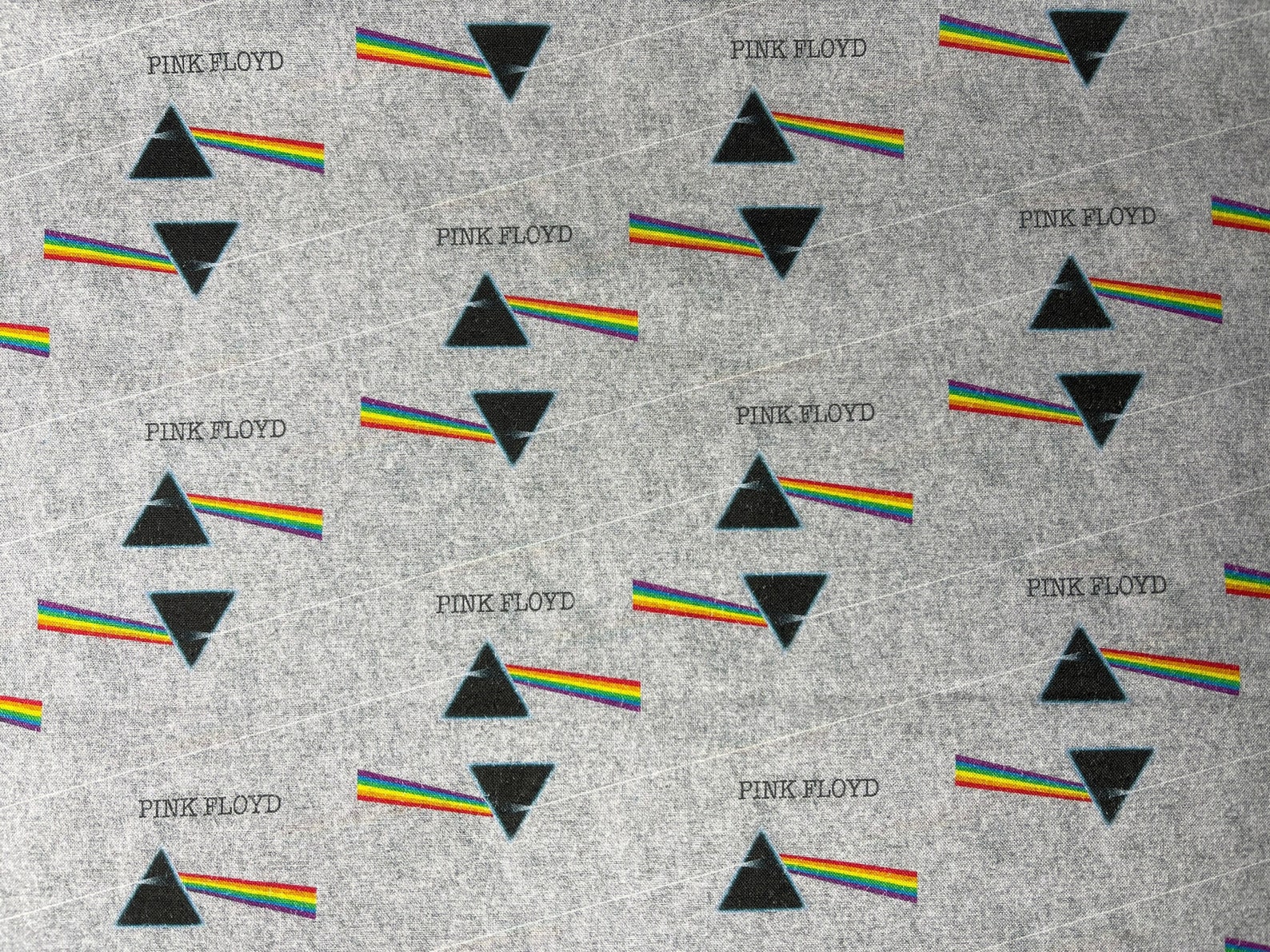 Pink Floyd Cotton Fabric 18 X 21 Fat Quarter - Etsy
