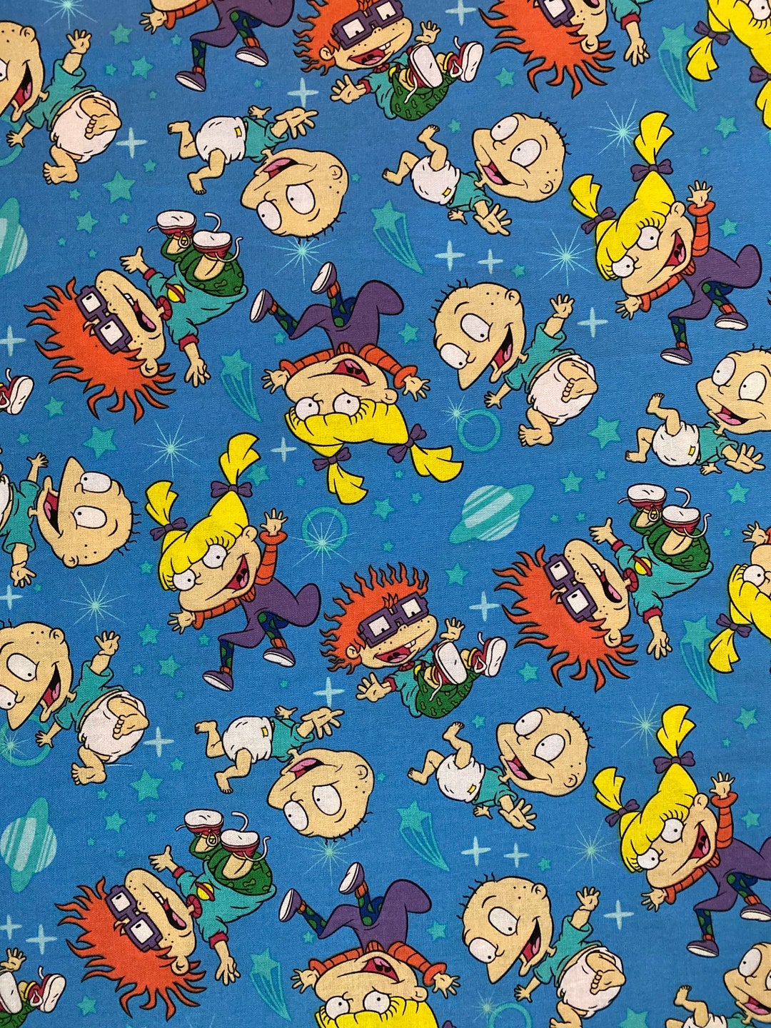 Rugrats 100% Cotton Fabric 18” X 21” Fat Quarter - Etsy