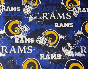 Los Angeles Rams New Fabric 18 X 58 100% Cotton - Etsy