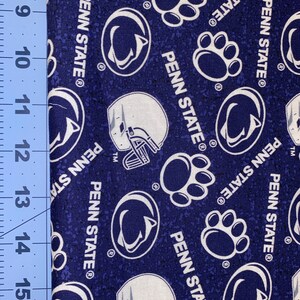 Penn State Cotton Fabric 18” X 21” Fat Quarter - Etsy