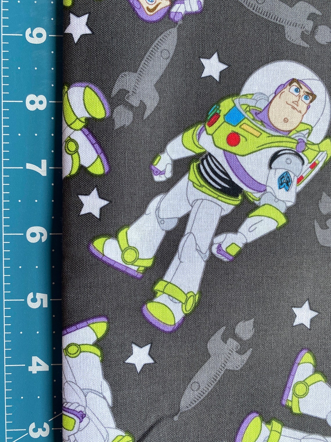 Toy Story Buzz Lightyear Cotton Fabric Fat Quarter | Etsy